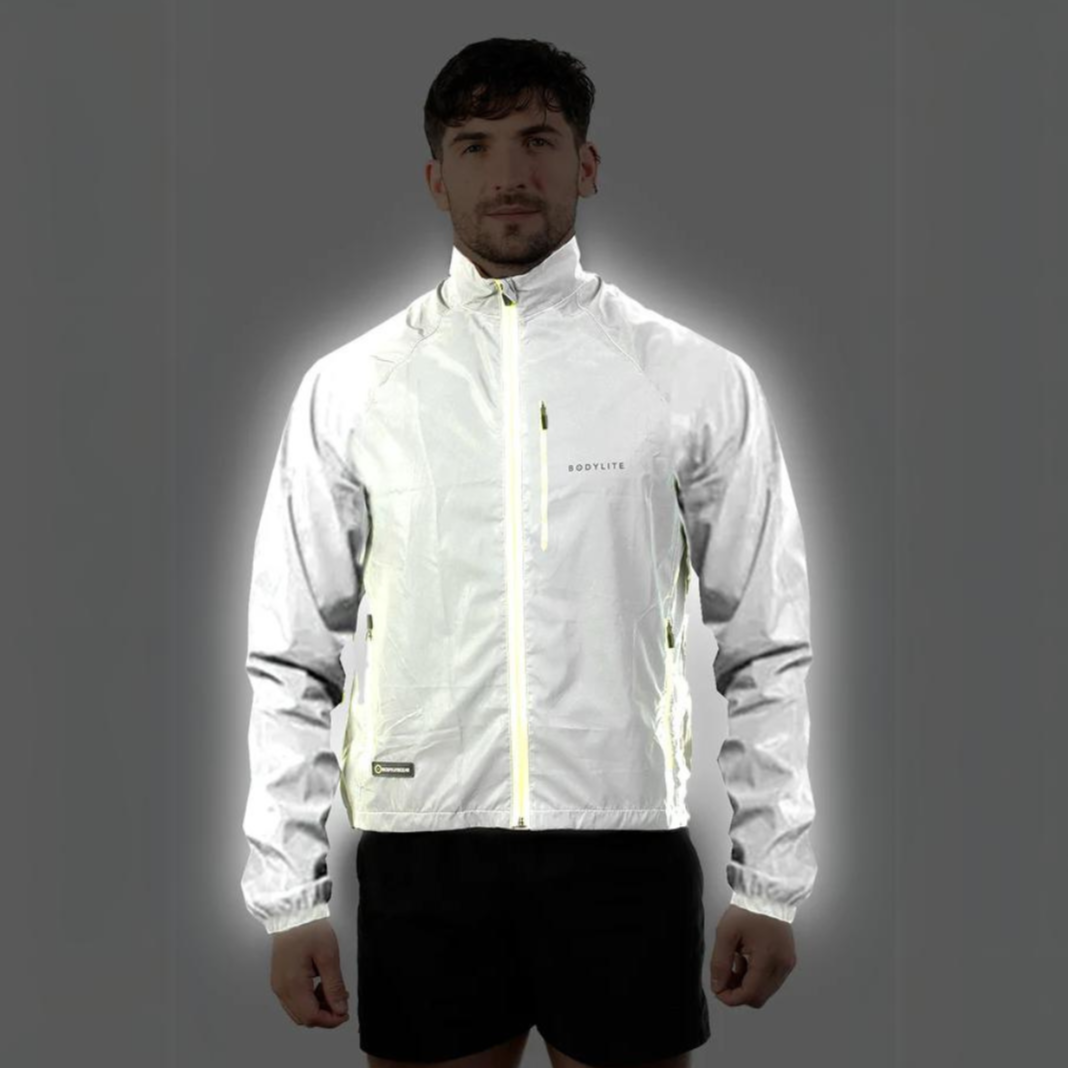 Bodylite Gear Unisex Fully Reflective Jacket (Reflective Silver ...