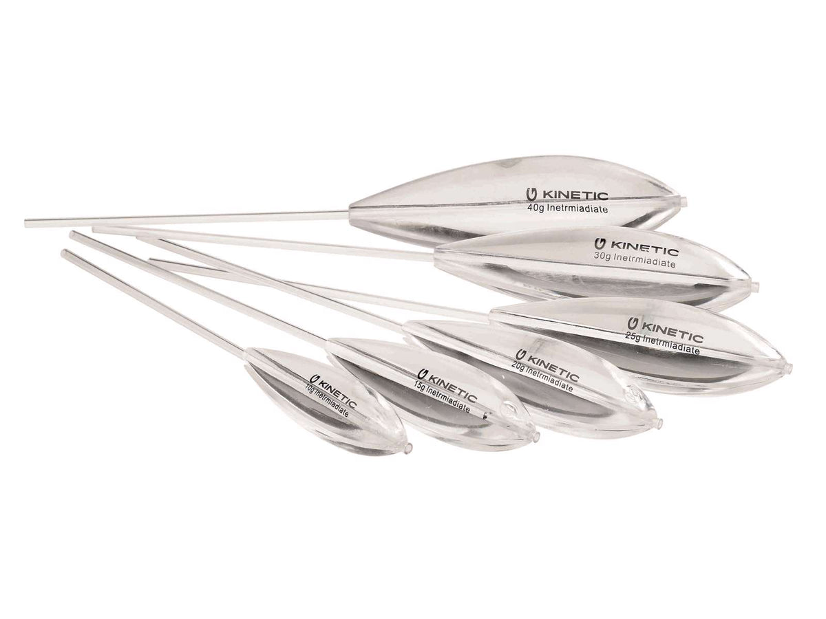 Kinetic Bombette Float (15g/Slow Sinking)(Clear) – Landers Outdoor ...
