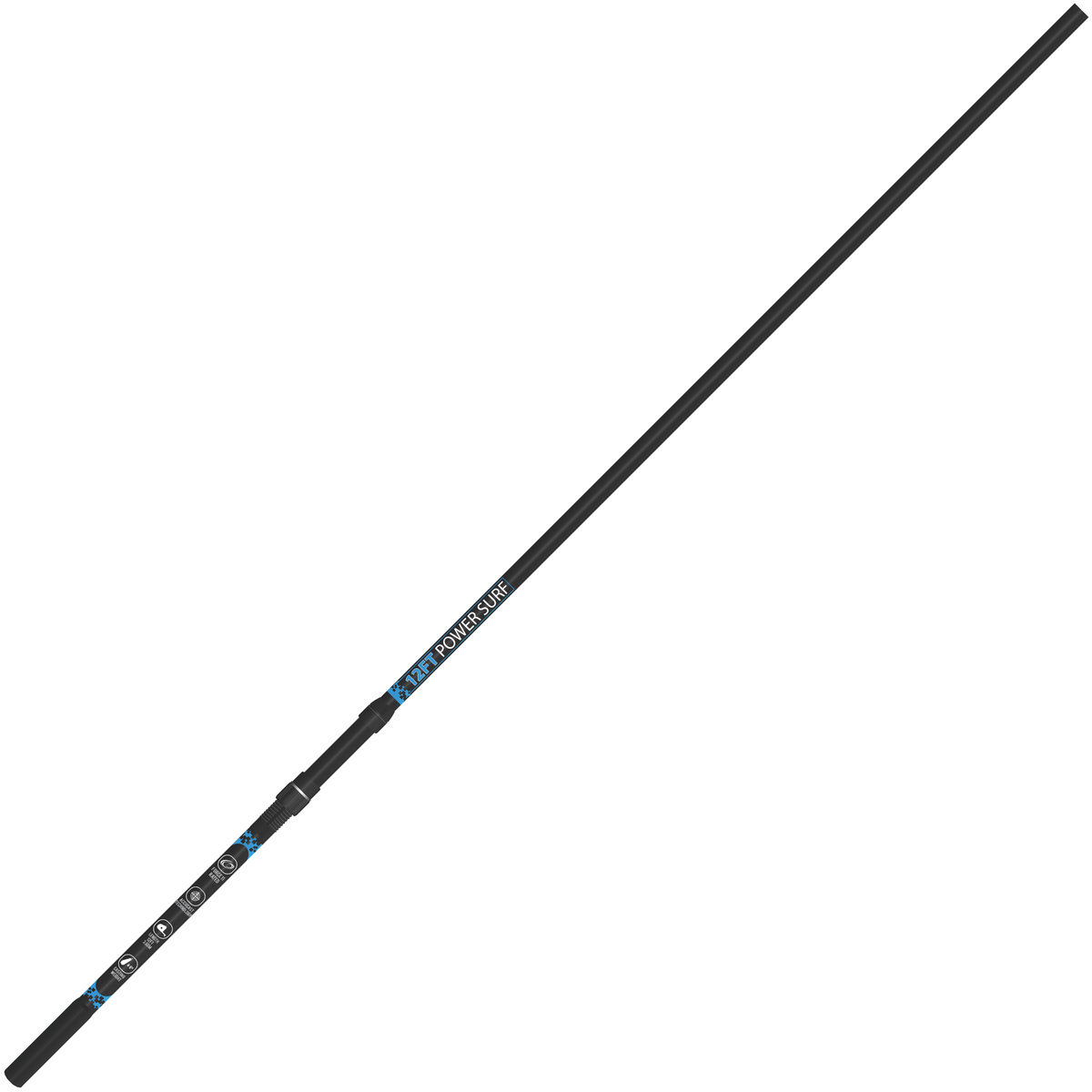 Leeda 12ft/3.65m Powersurf Sea 2 Section Beachcaster Rod (4-6oz ...