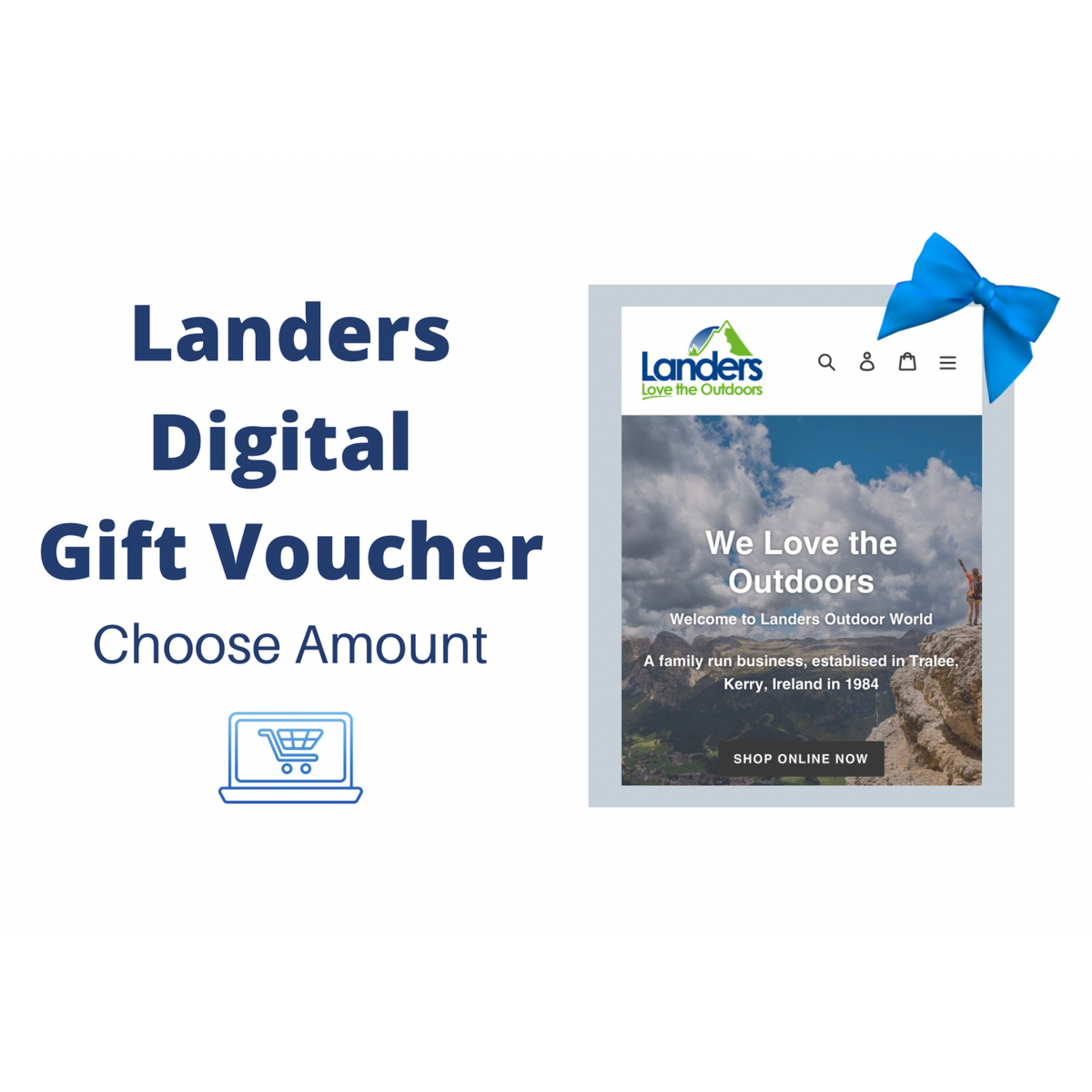 Landers Digital Gift Voucher - Arrives by Email Instantly – Landers ...