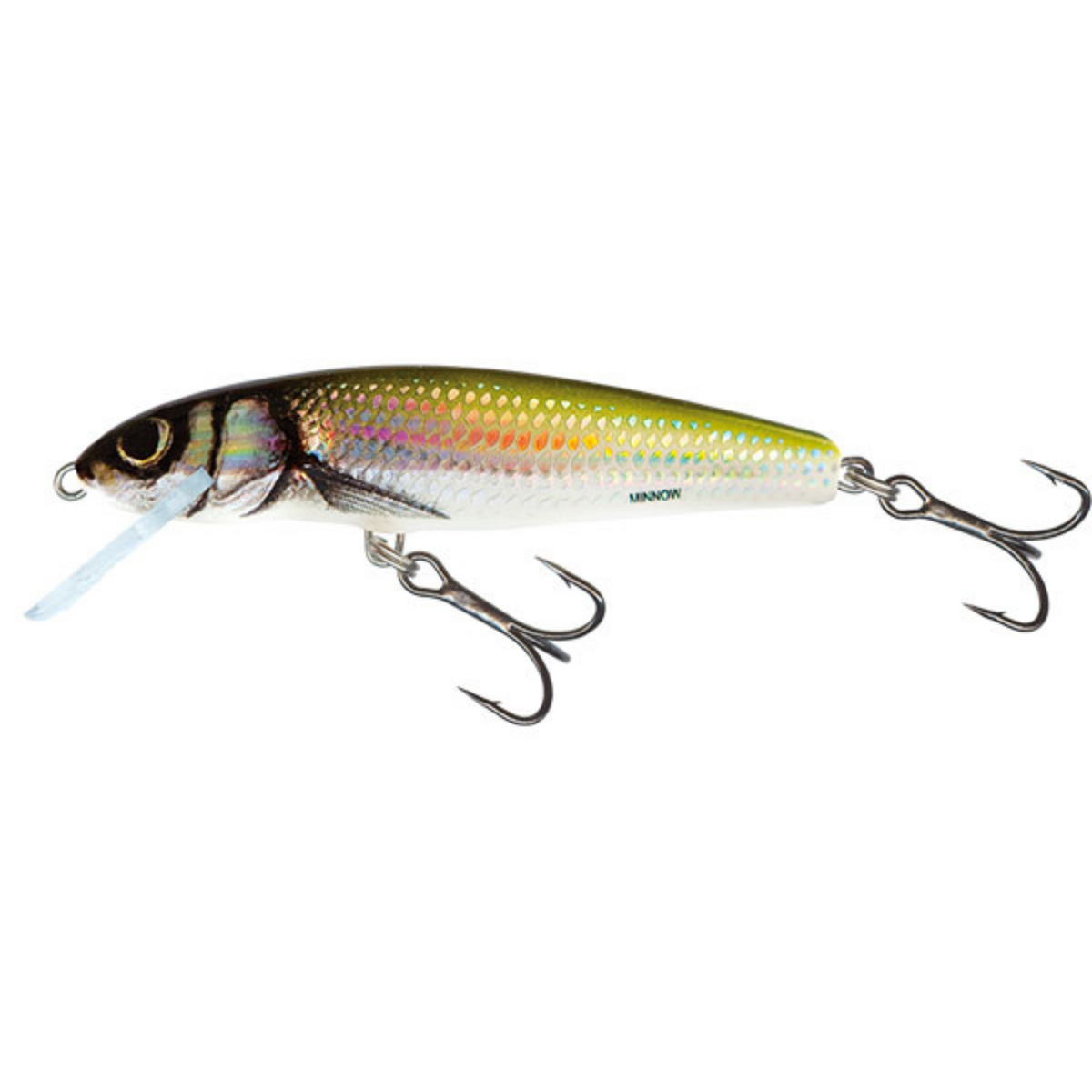 Salmo Minnow Crankbait Hard Body Lure (5cm/Floating/3g)(Holo Bleak ...