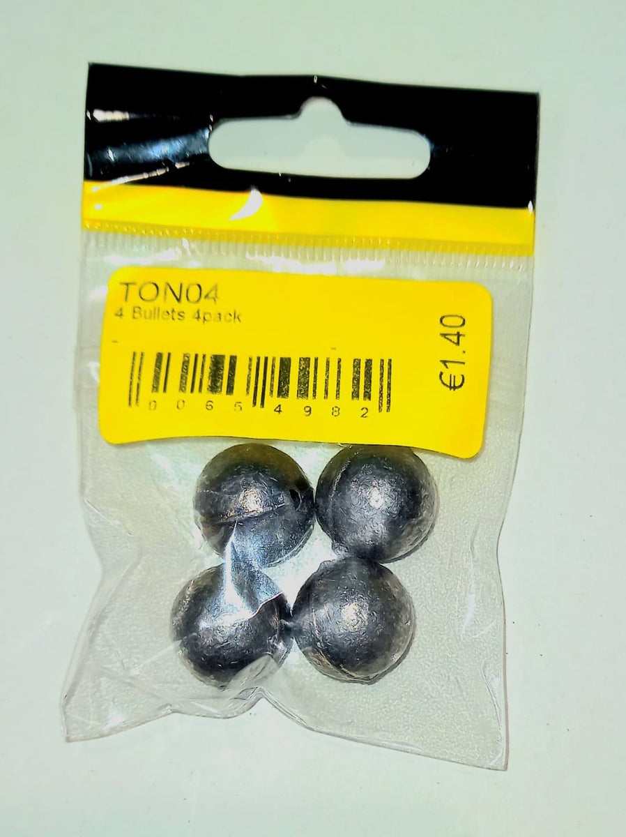 Tony Milner Lead Bullets (Size 4)(4 Pack) – Landers Outdoor World ...